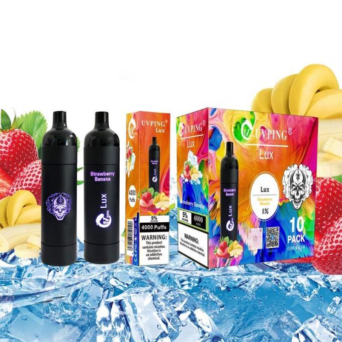 13 Warna 4000 Puff Vape Sekali Pakai Rasa Anggur Lidah Buaya Isi Ulang